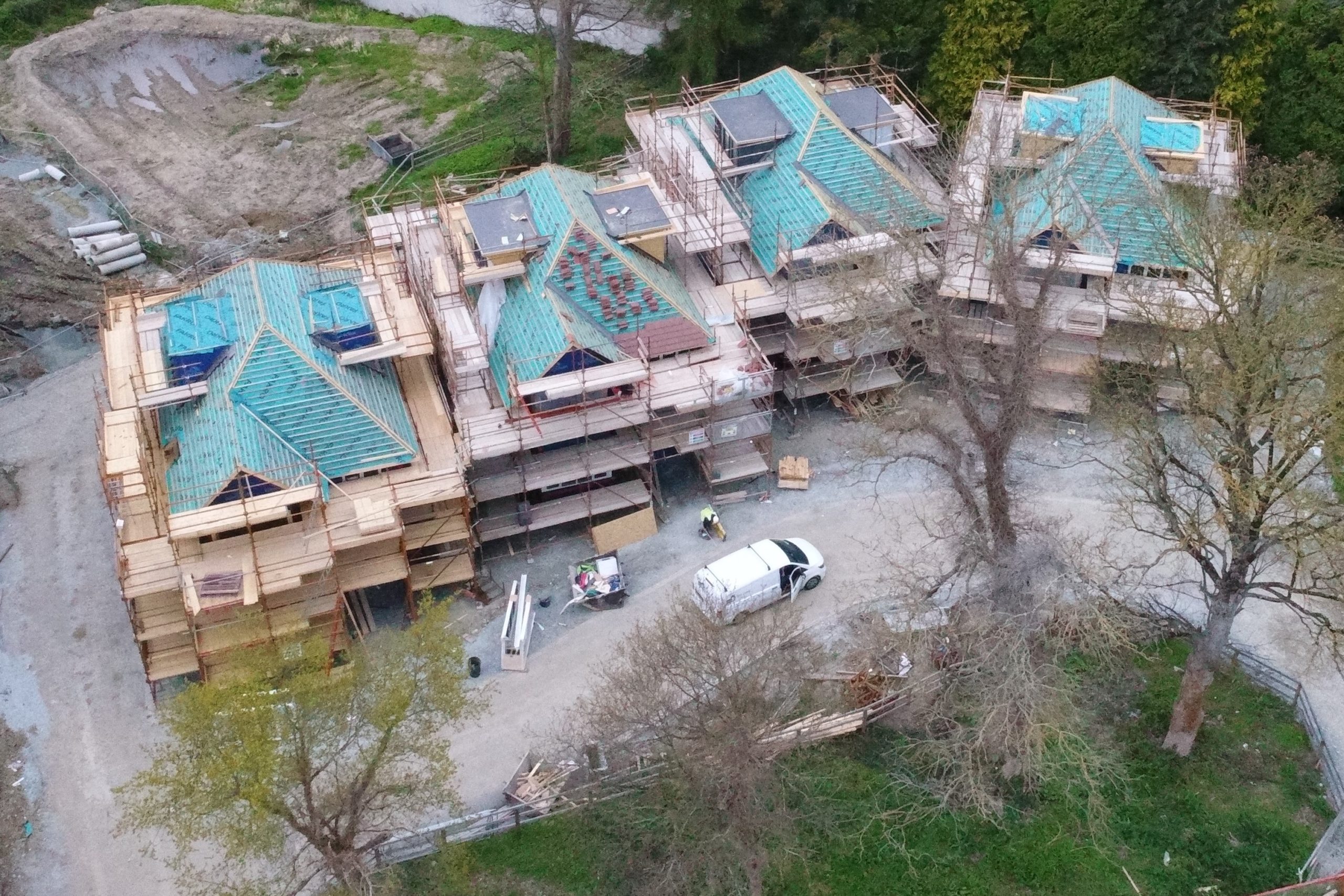 Brighton Wood, Foxrock - Laois Scaffolding